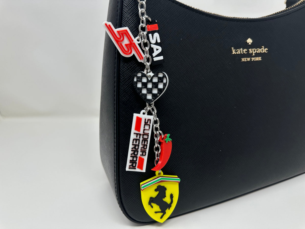 Forza Racing (Charles, Lewis, Zhou, Carlos) Bag Charm – EnchantedByGi
