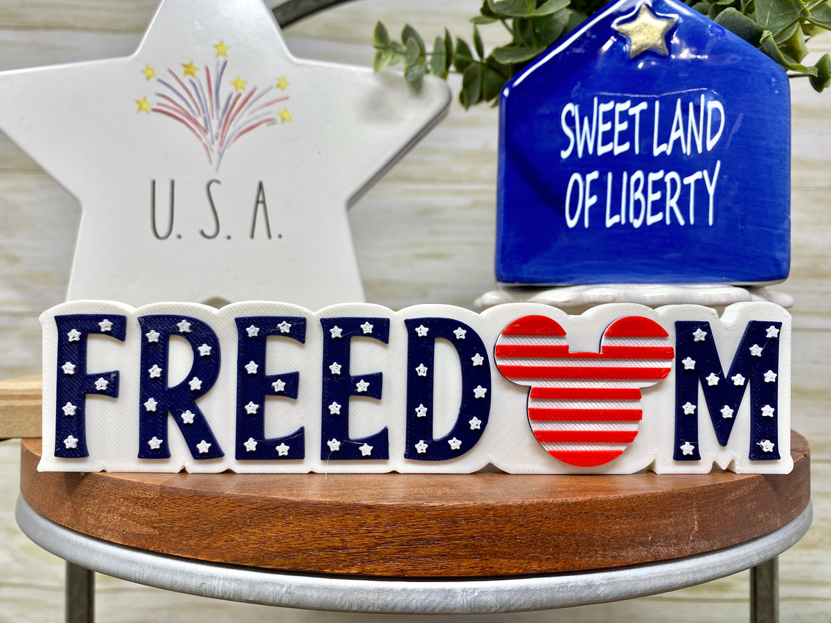 Freedom Mouse Trinket | Tiered Tray Decorations – EnchantedByGi